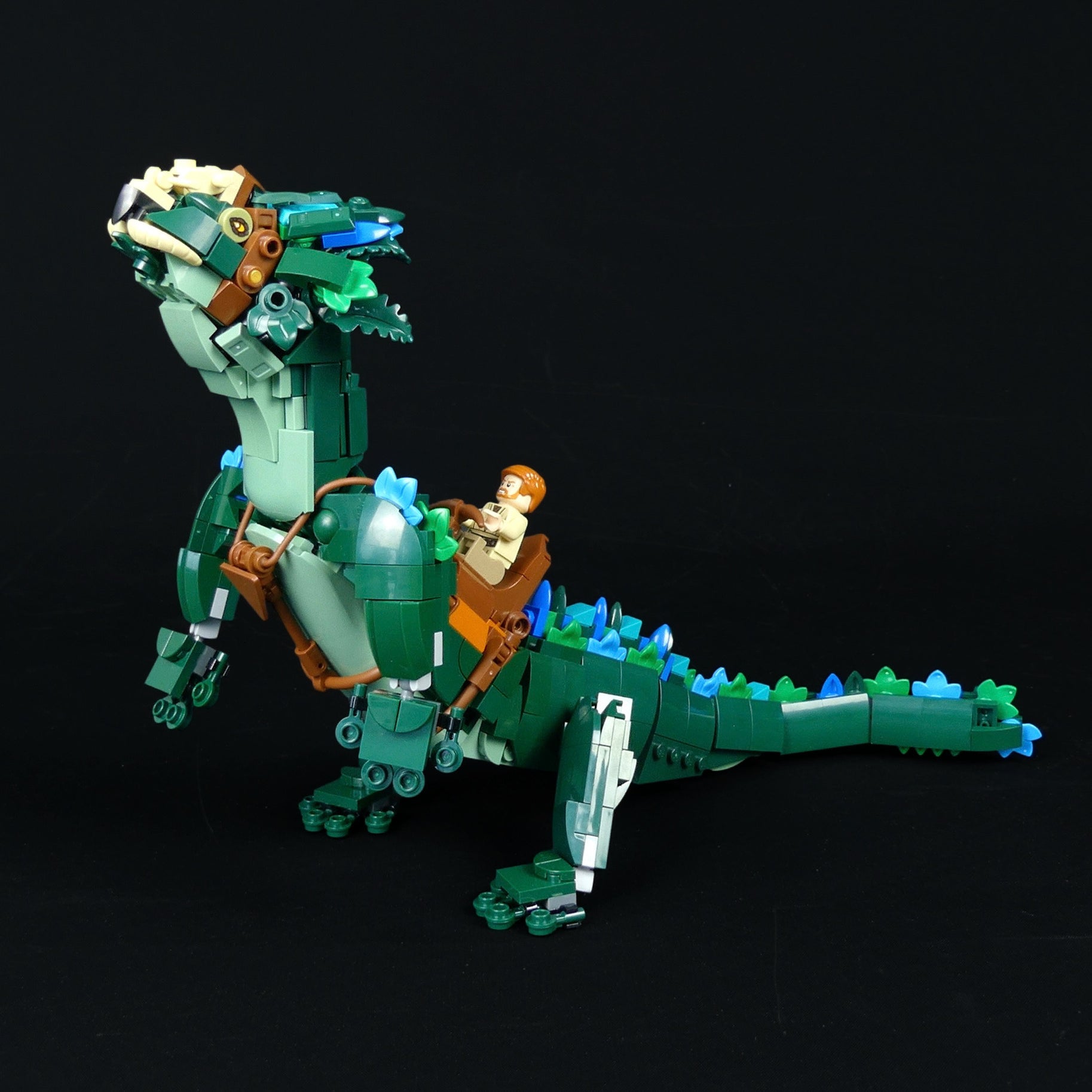 General Grievous' Wheel Bike & Varactyl Boga - Minifig Scale — BrickVault