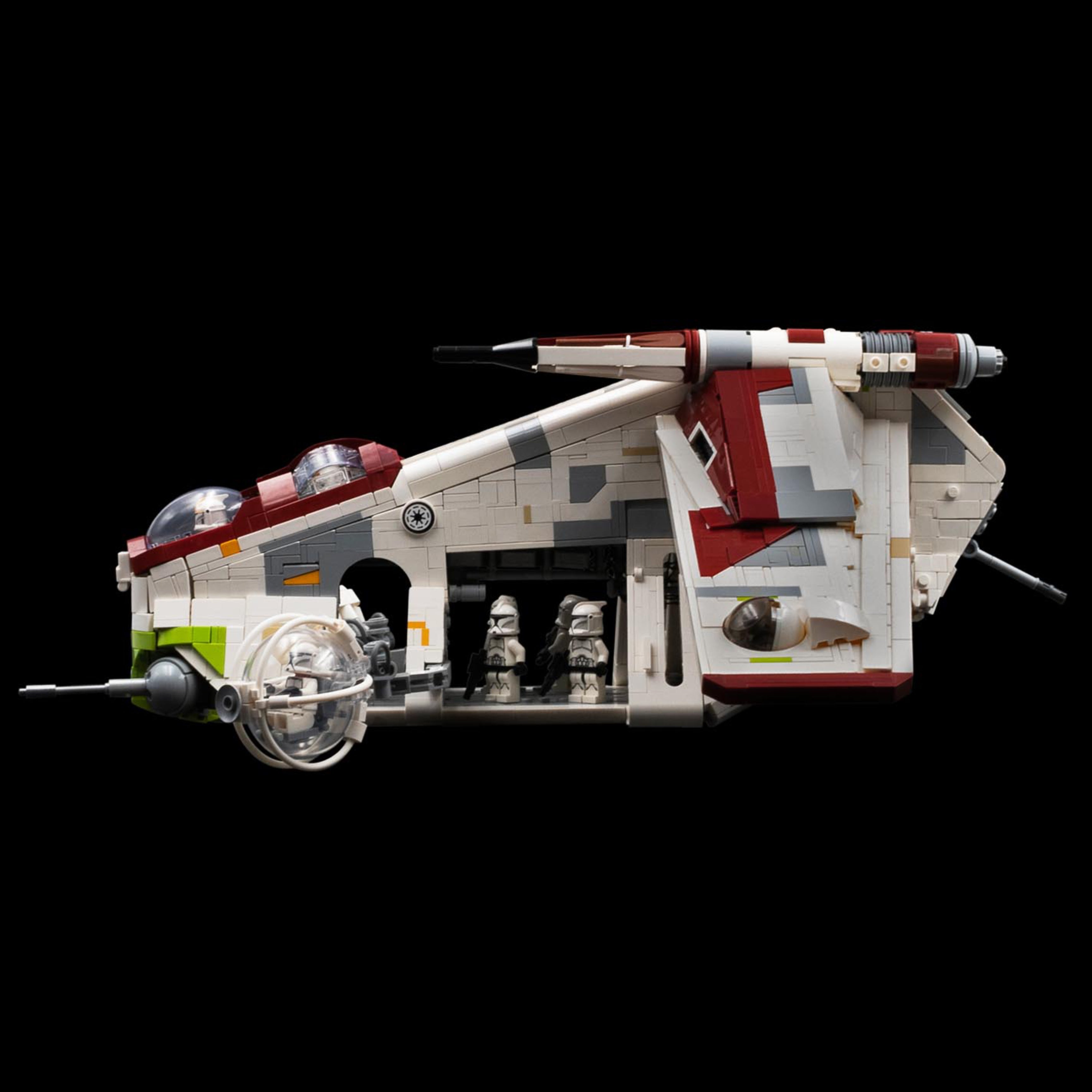 Republic Gunship - Minifig Scale (Episode 2/3) — BrickVault