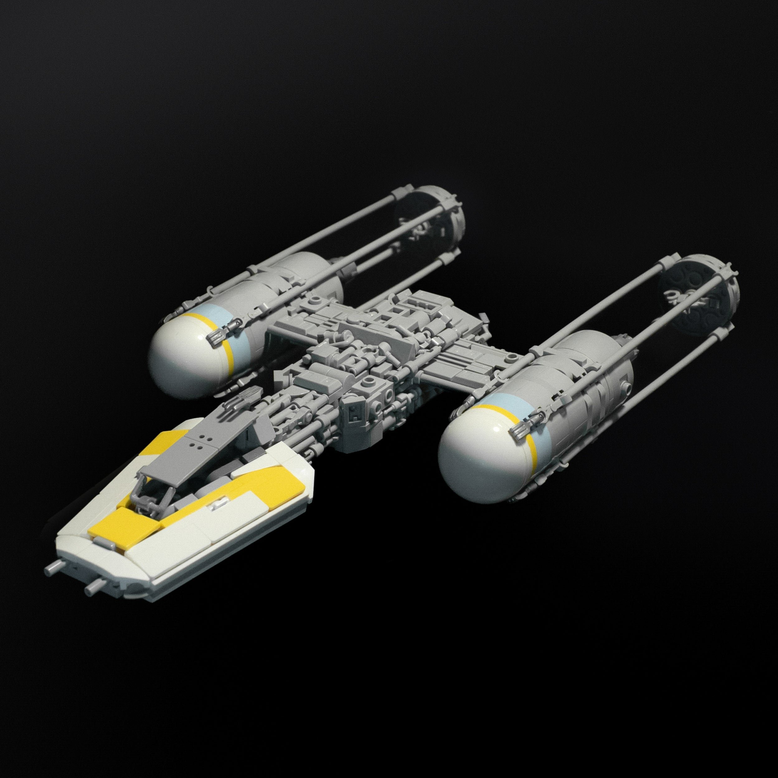 Y-Wing Starfighter - Midi Scale — BrickVault