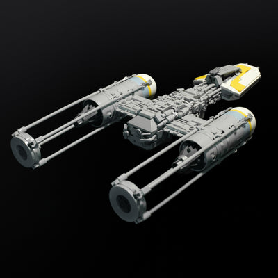 Y-Wing Starfighter - Midi Scale — BrickVault