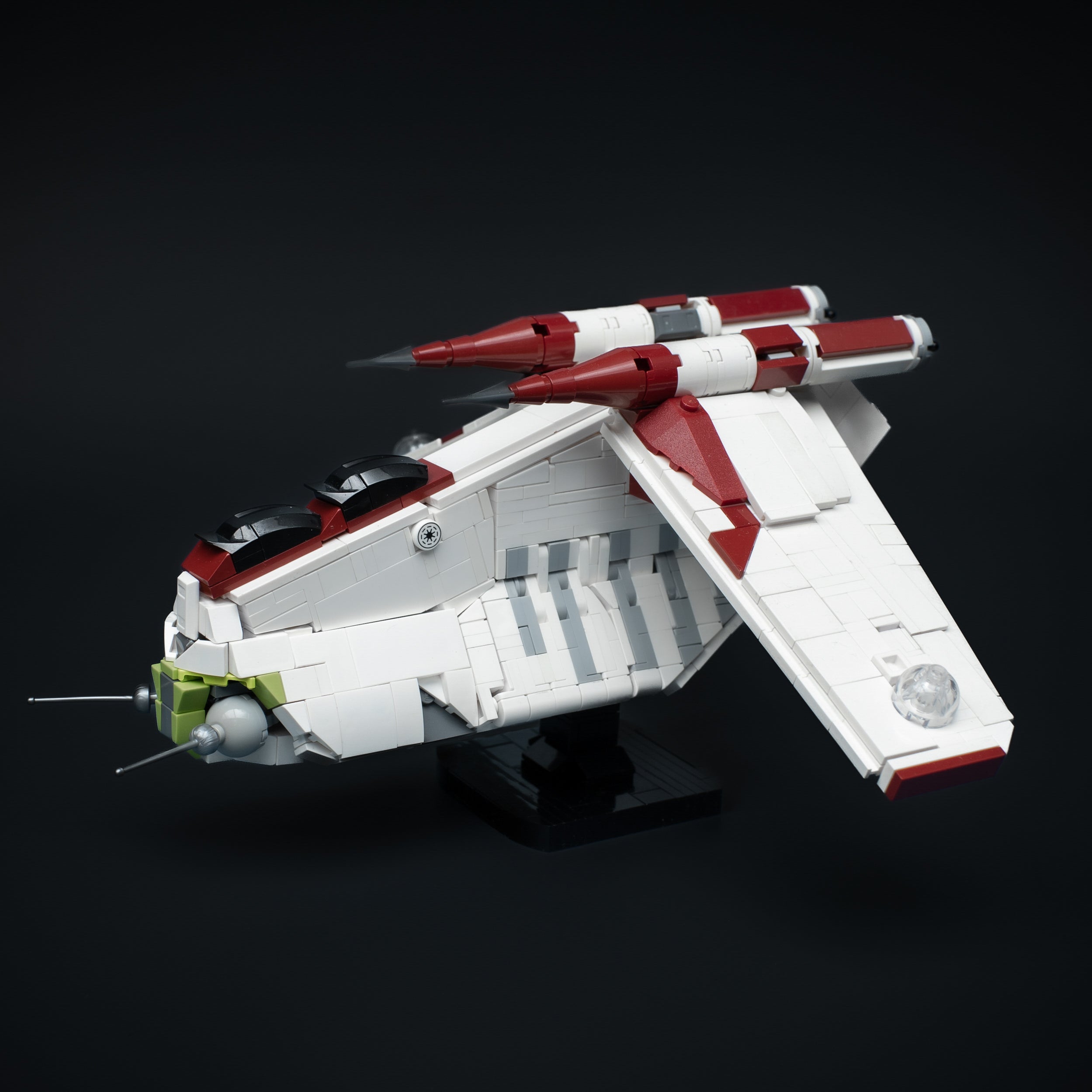 Republic Gunship - Midi Scale — BrickVault