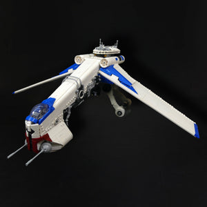Republic Dropship & AT-TE combo — BrickVault