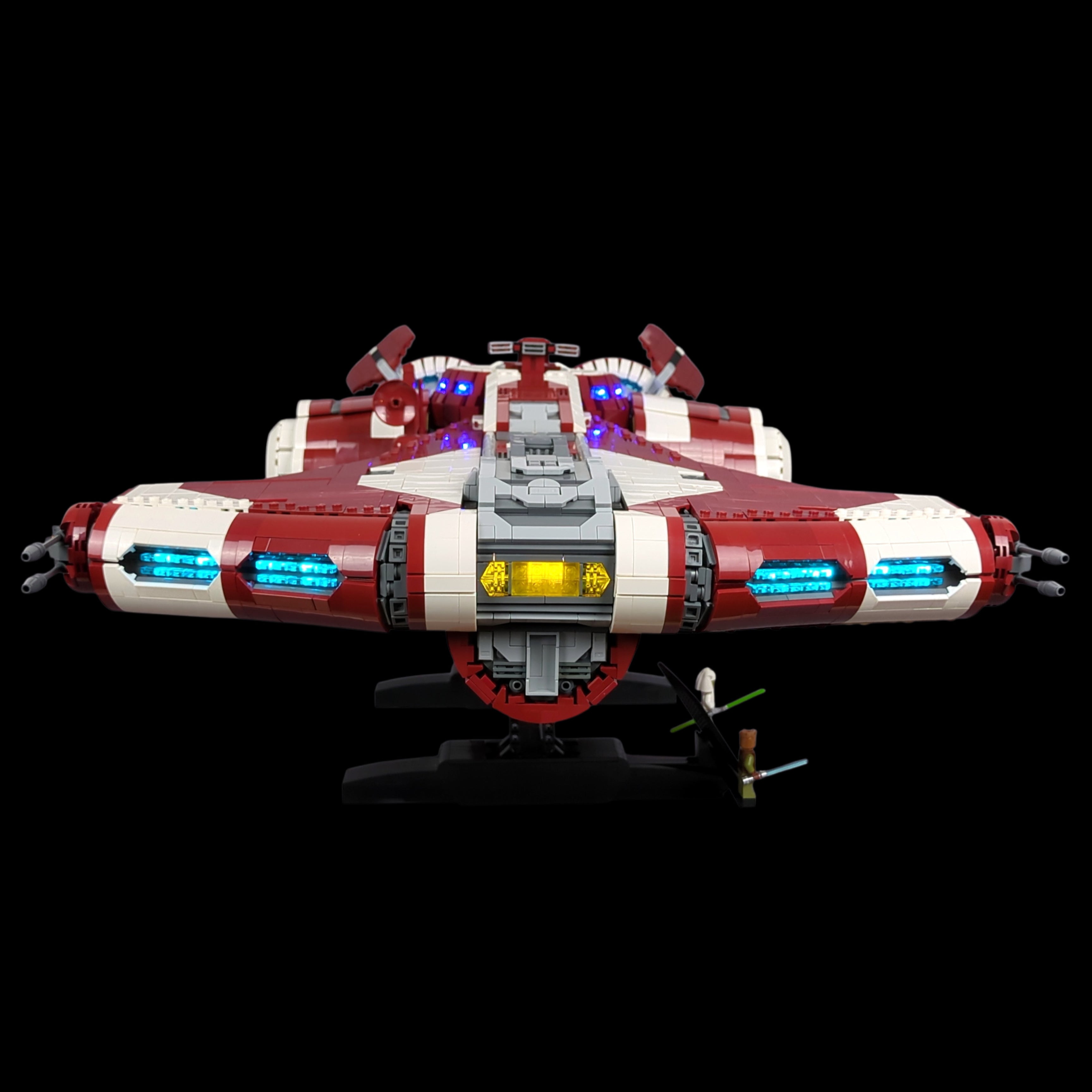 UCCS Jedi Defender-Class Light Corvette - Micro Scale — BrickVault