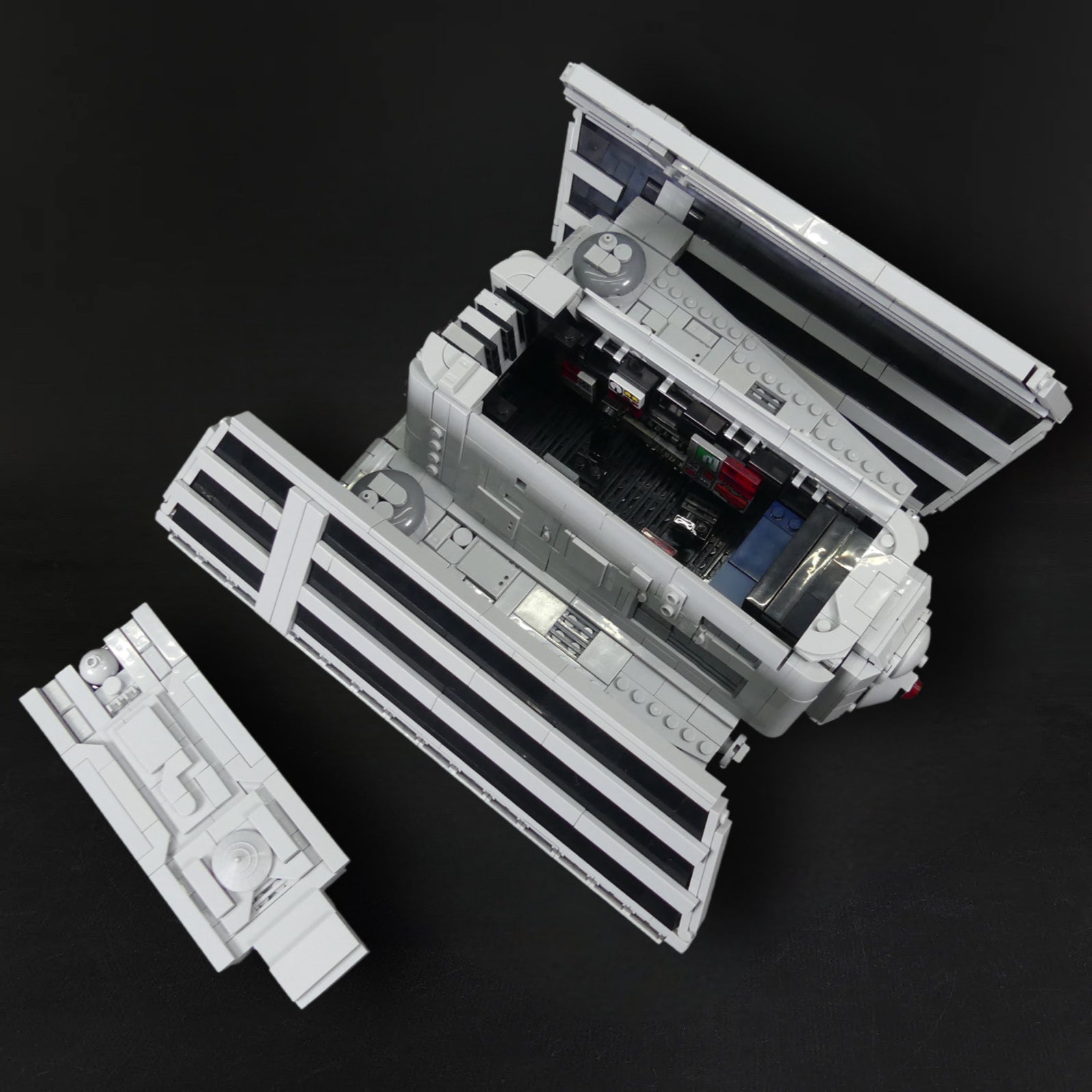 TIE Scout - Minifig Scale — BrickVault