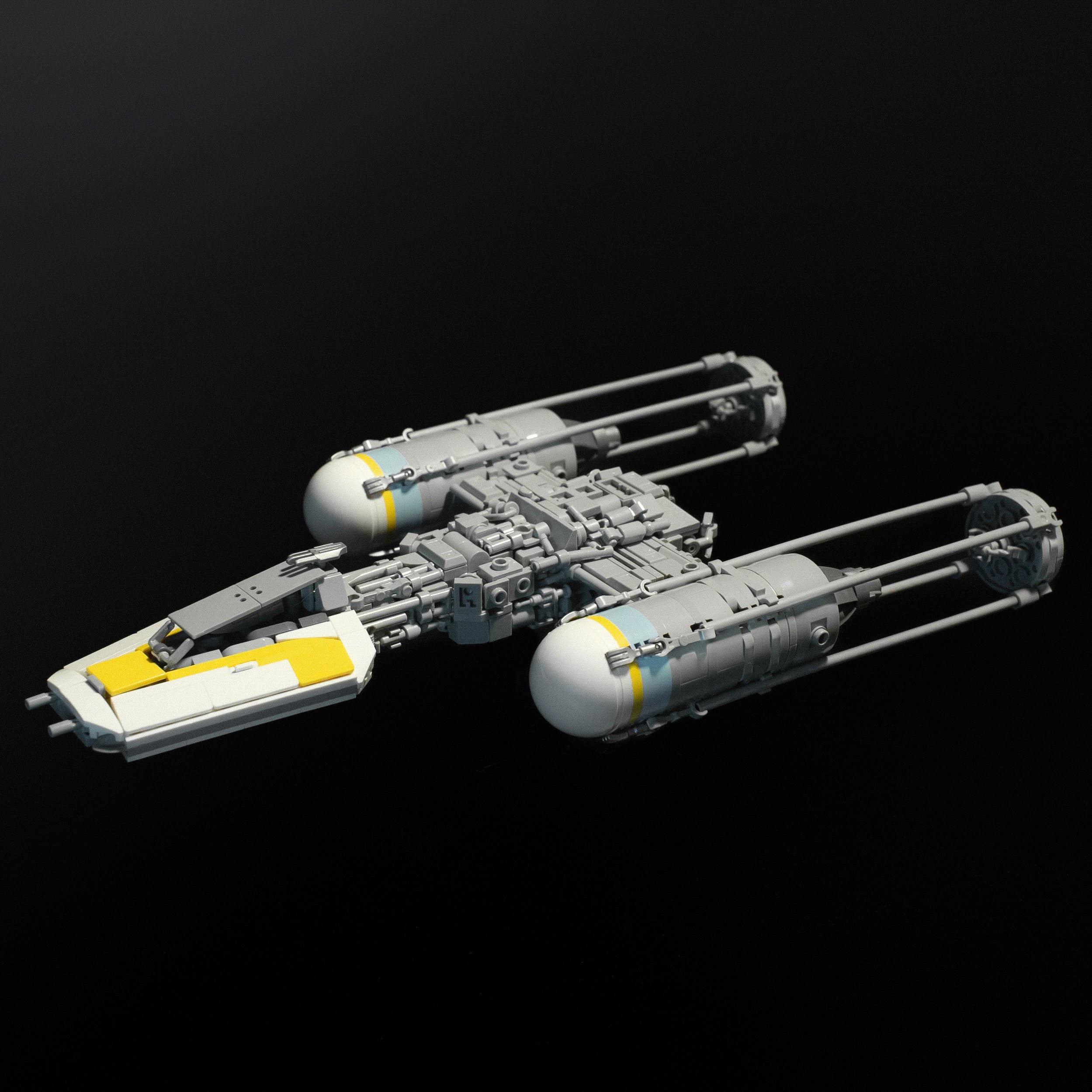 Y-Wing Starfighter - Midi Scale — BrickVault