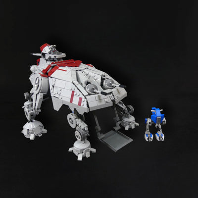 Republic Dropship & AT-TE combo — BrickVault