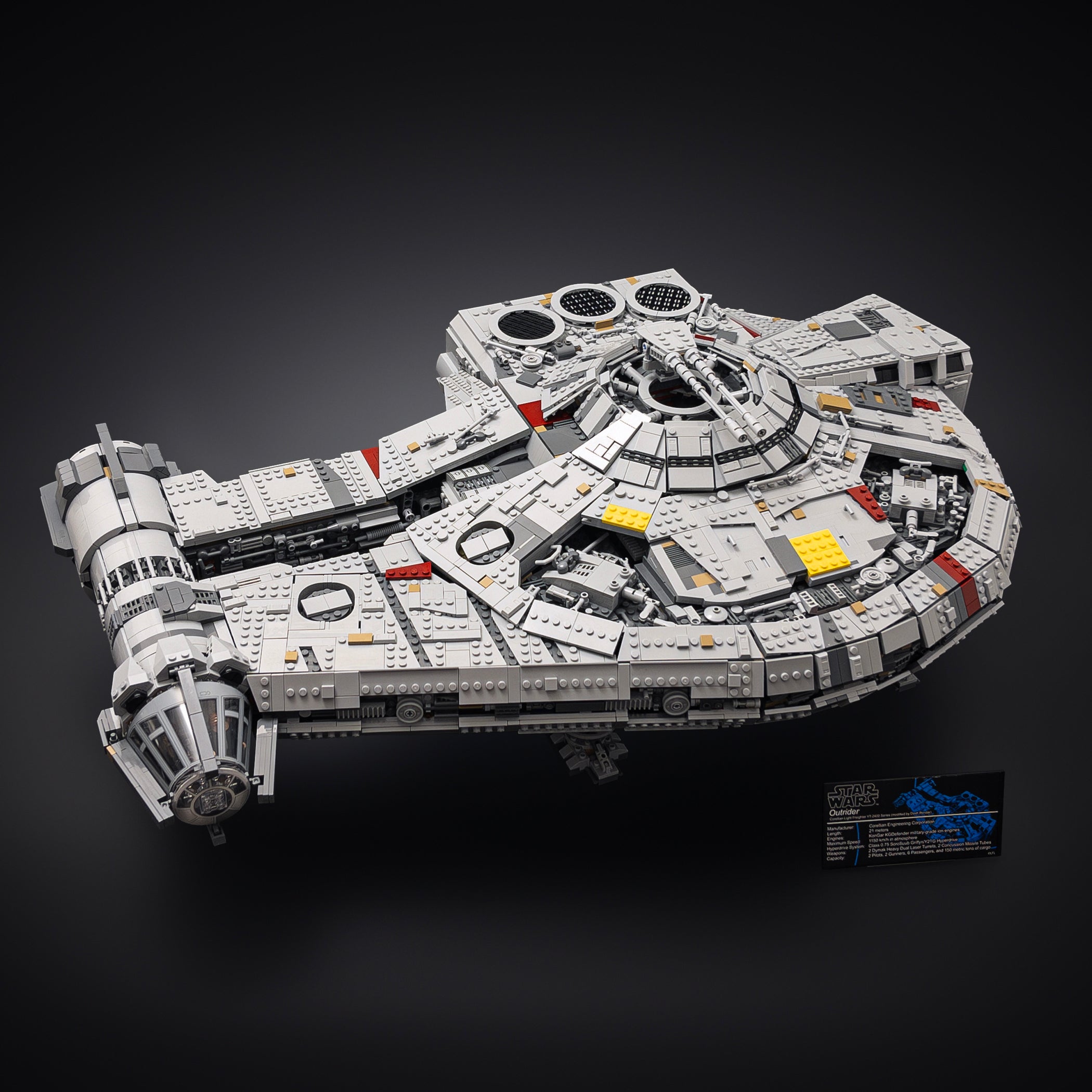The Outrider (Alternate Build for 75192 UCS Millennium Falcon) — BrickVault