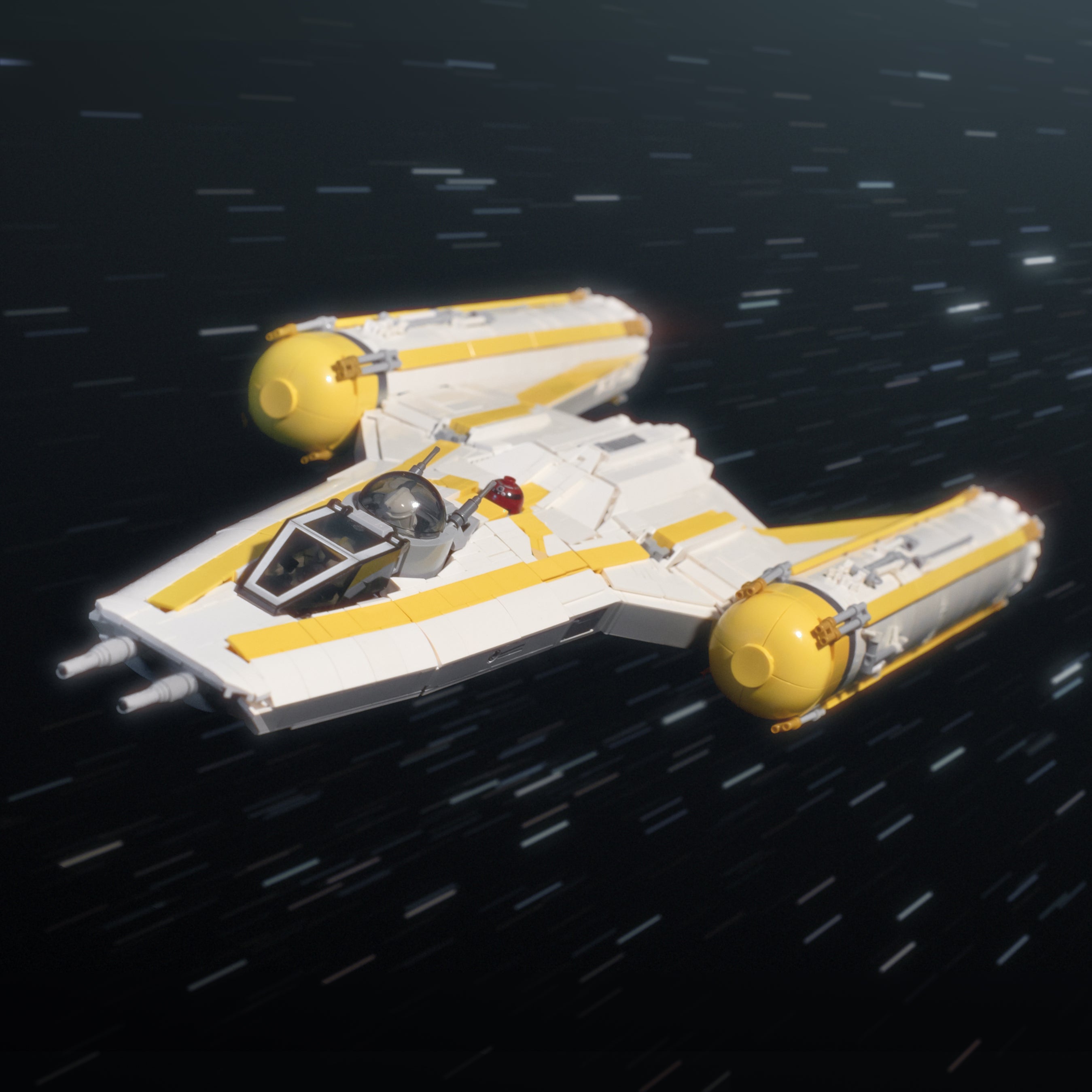 Republic Y-Wing Starfighter - Minifig Scale — BrickVault