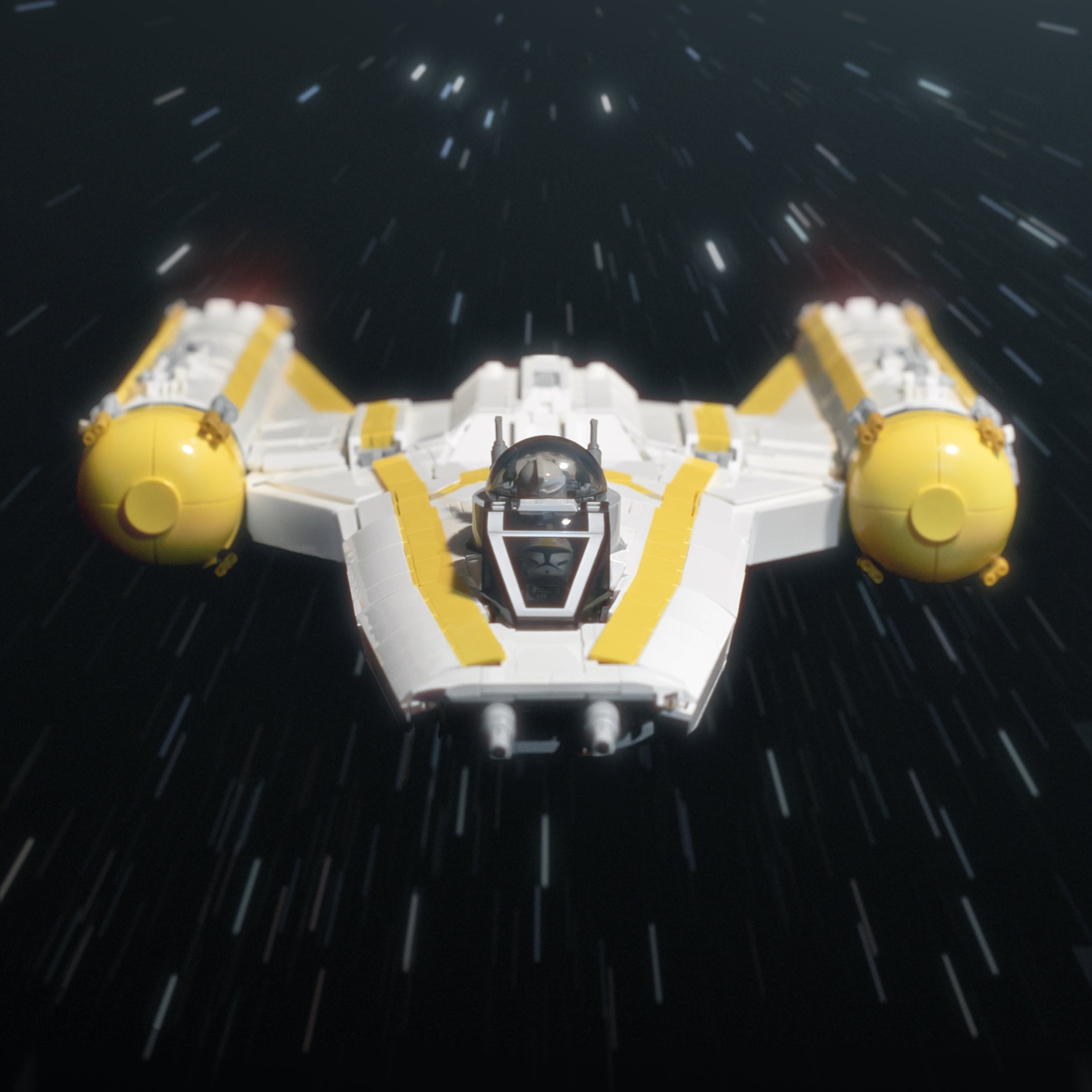 Republic Y-Wing Starfighter - Minifig Scale — BrickVault