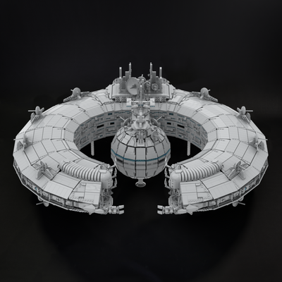 Lucrehulk-class Droid Control Ship - Trade Federation — BrickVault