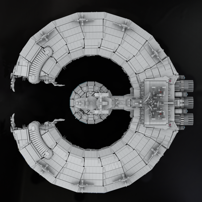 Lucrehulk-class Droid Control Ship - Trade Federation — BrickVault