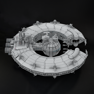 Lucrehulk-class Droid Control Ships - Trade Federation & Separatist ...