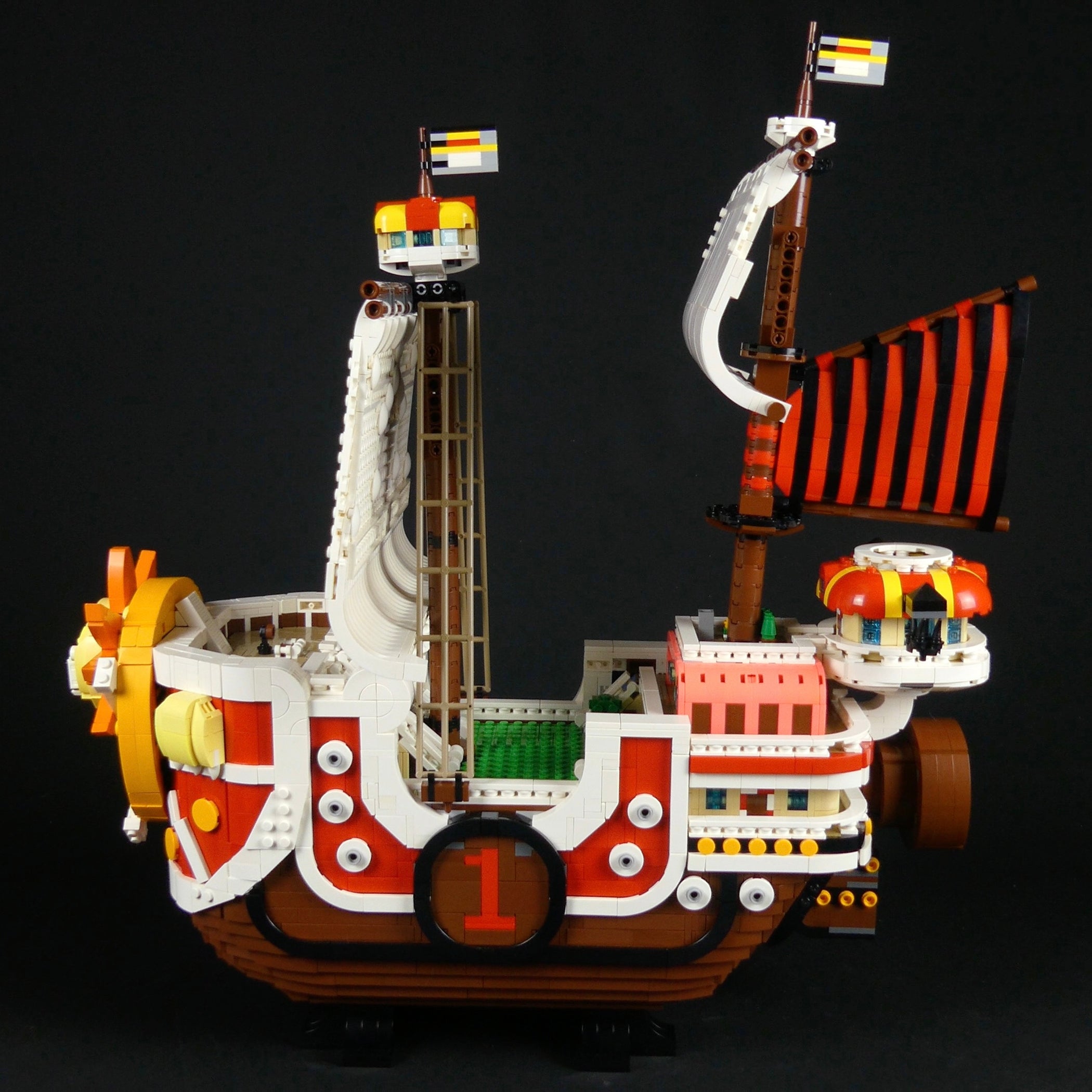 Thousand Sunny Pirate Ship - One Piece — BrickVault