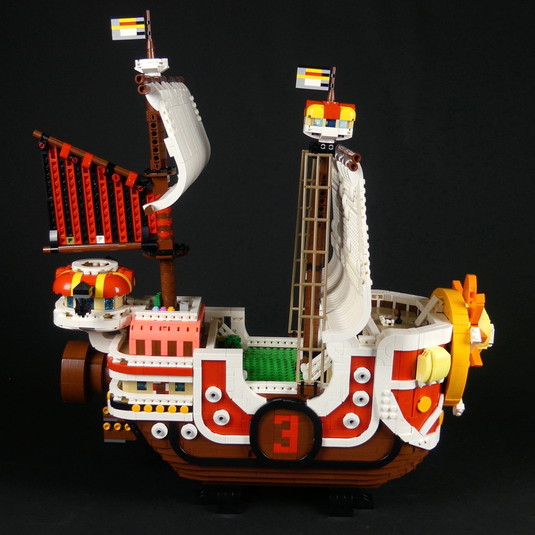 Thousand Sunny Pirate Ship - One Piece — BrickVault