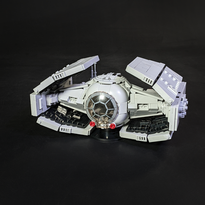 TIE Advanced Prototype - Minifig Scale — BrickVault