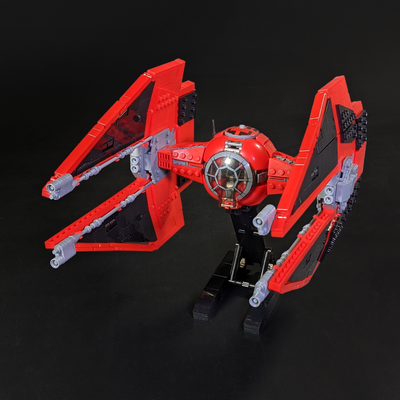 TIE Baron Interceptor - Minifig Scale — BrickVault