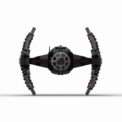 TIE Baron Interceptor - Minifig Scale — BrickVault