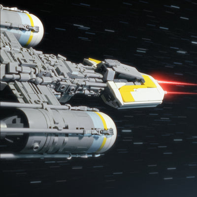 Y-Wing Starfighter - Midi Scale — BrickVault