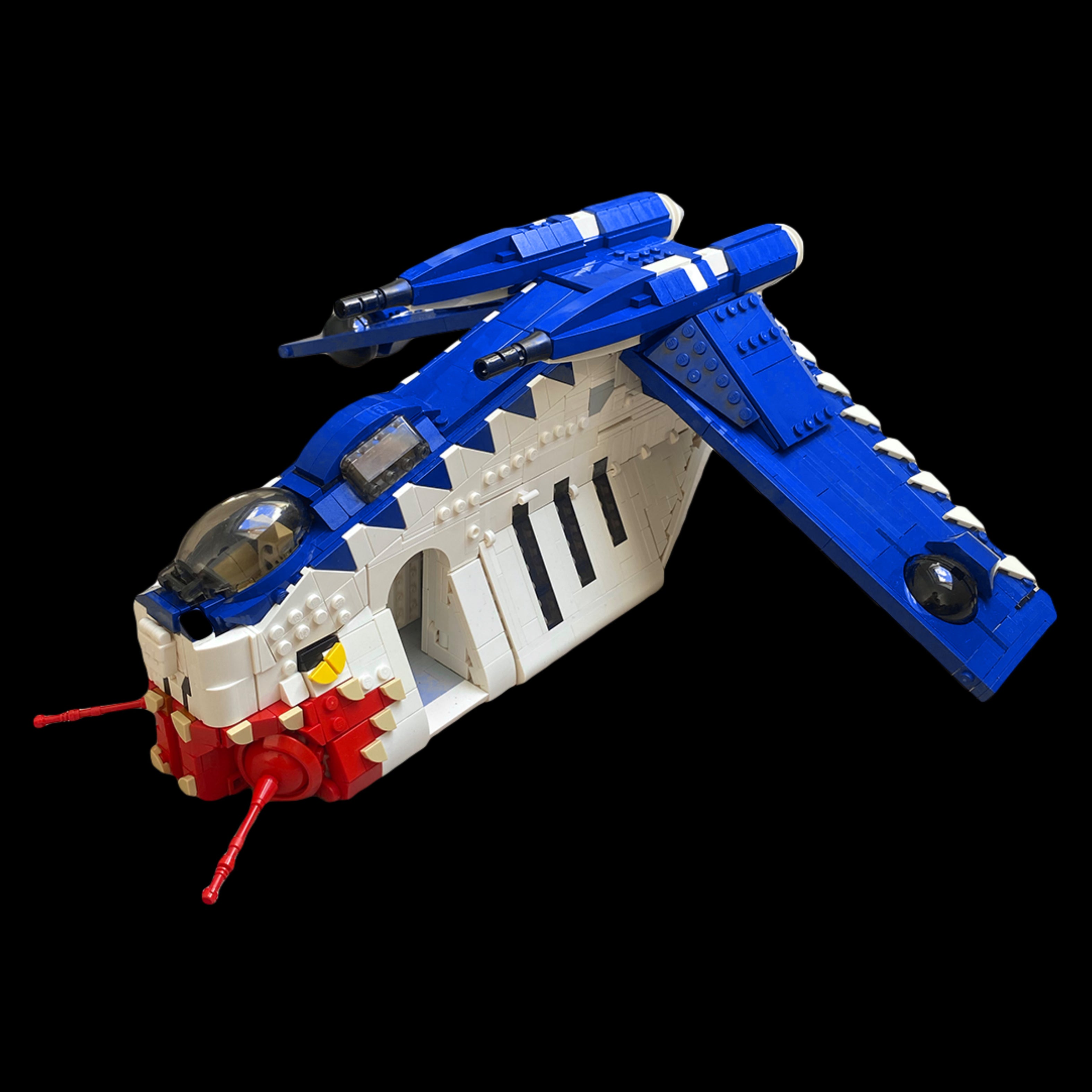 Republic Gunship (The Muunilinst 10) - Minifig Scale — BrickVault