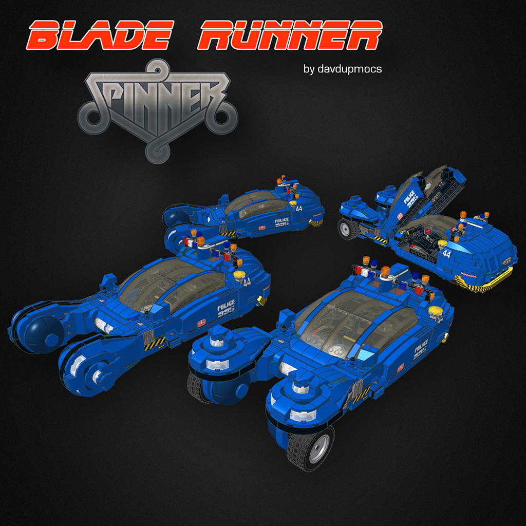 Blade Runner Spinner — BrickVault