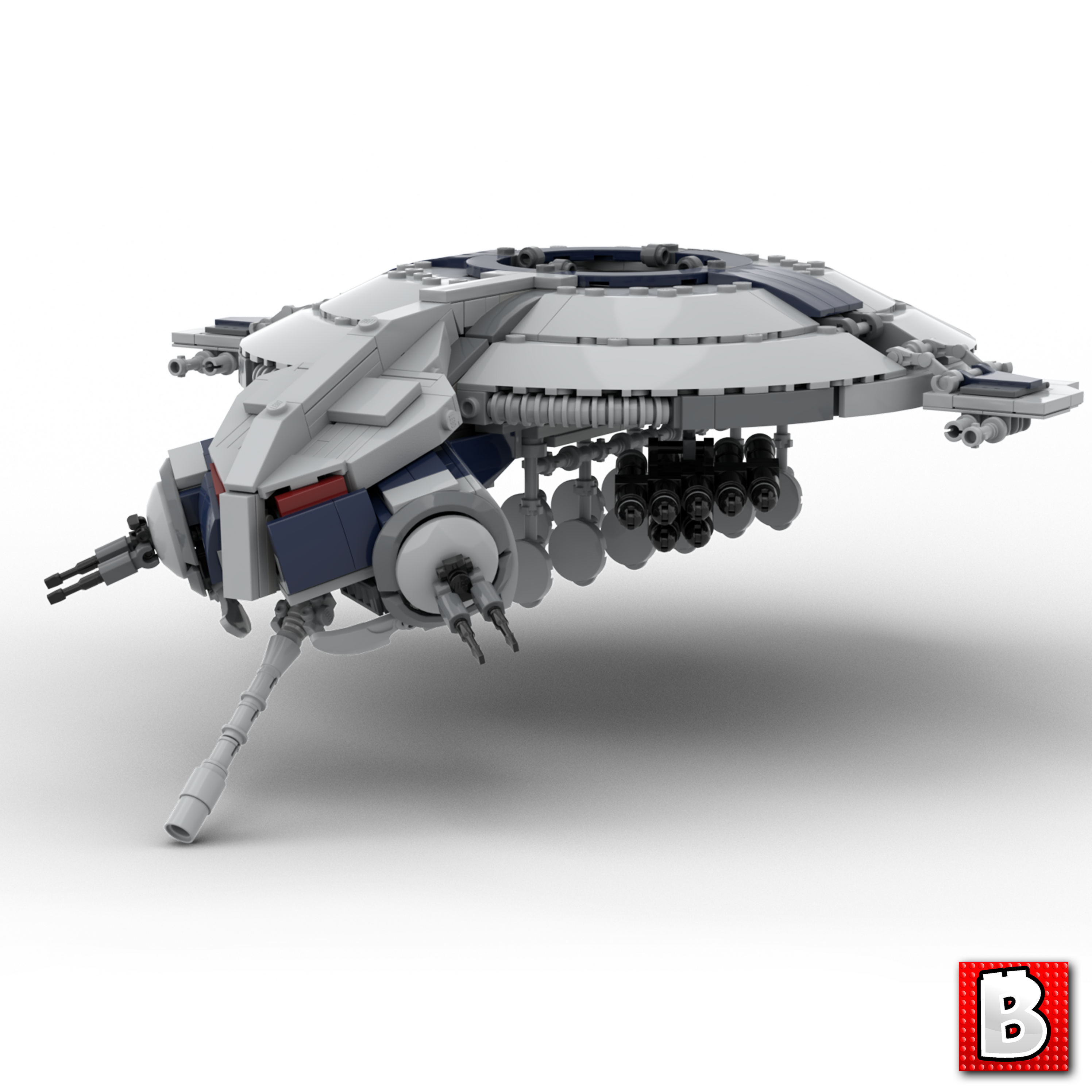 Droid Gunship - Minifig Scale — BrickVault