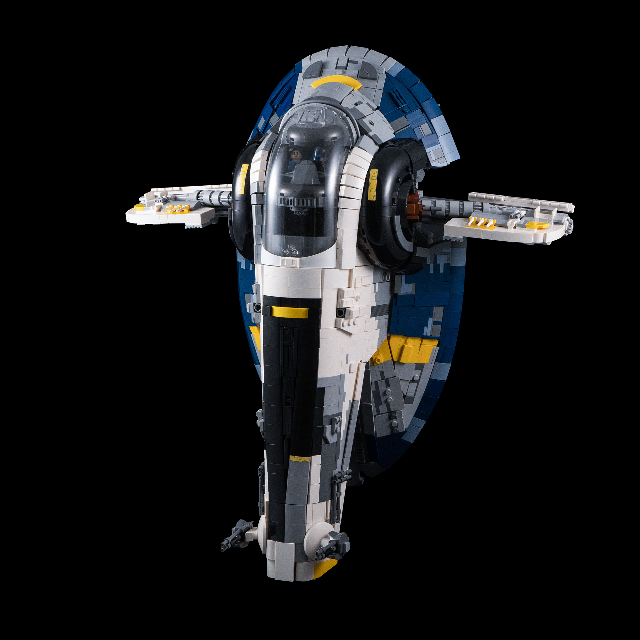UCCS Slave 1 (Jango Fett) - Minifig Scale — BrickVault