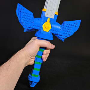 Master Sword - Life Size — BrickVault