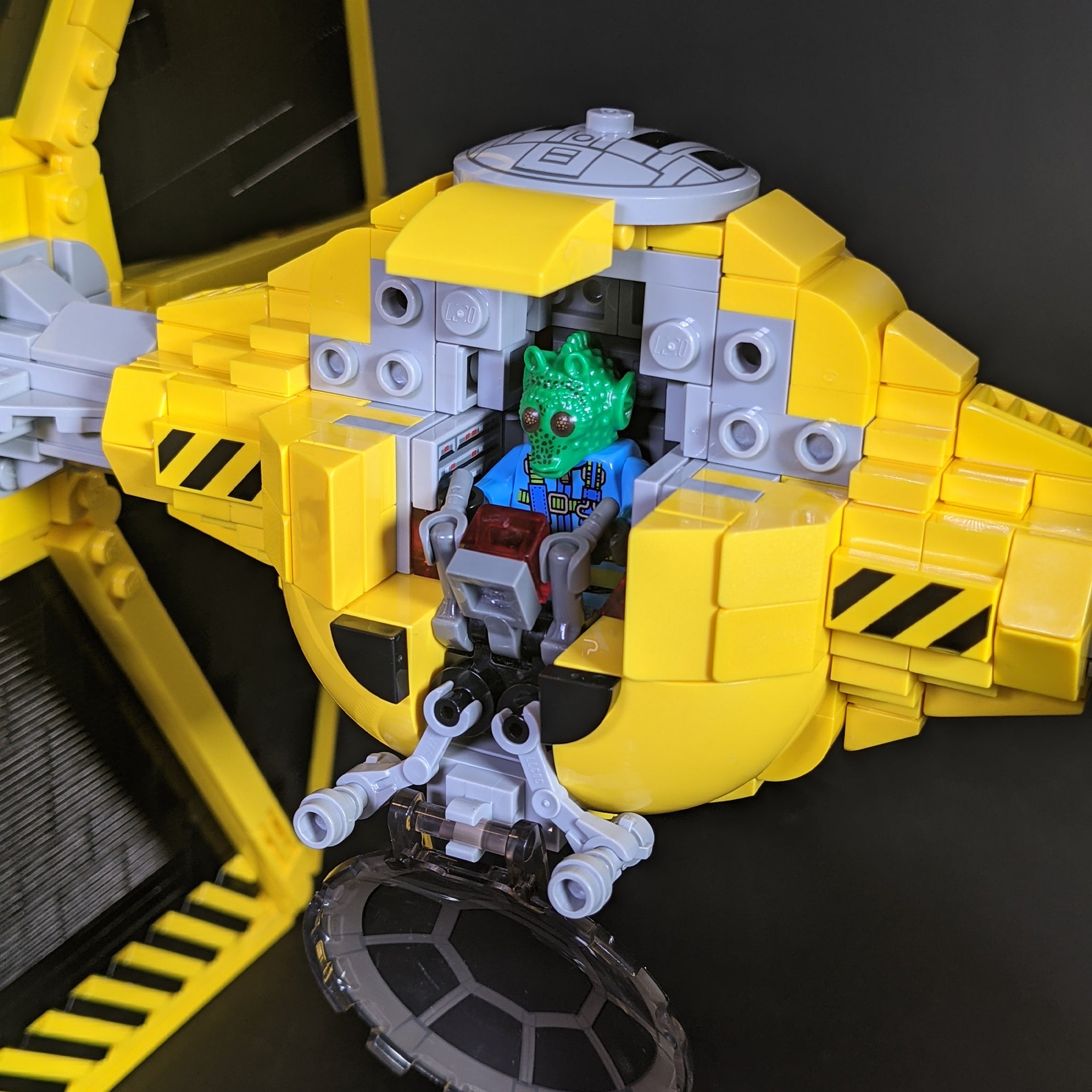 TIE Fighter Mining Guild - Minifig Scale — BrickVault