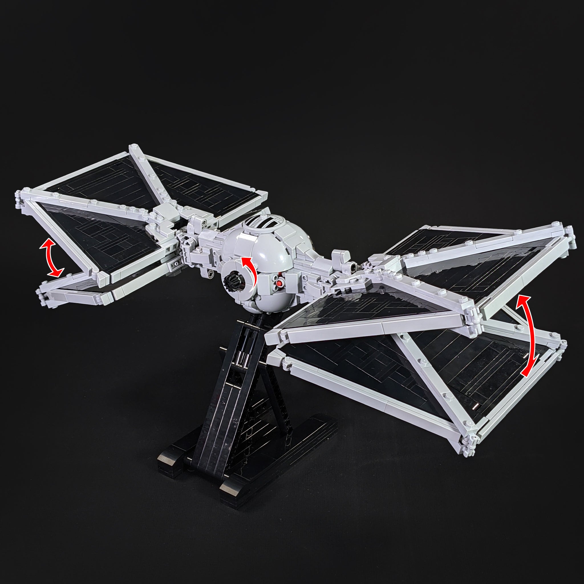 TIE Outlander - Minifig Scale — BrickVault