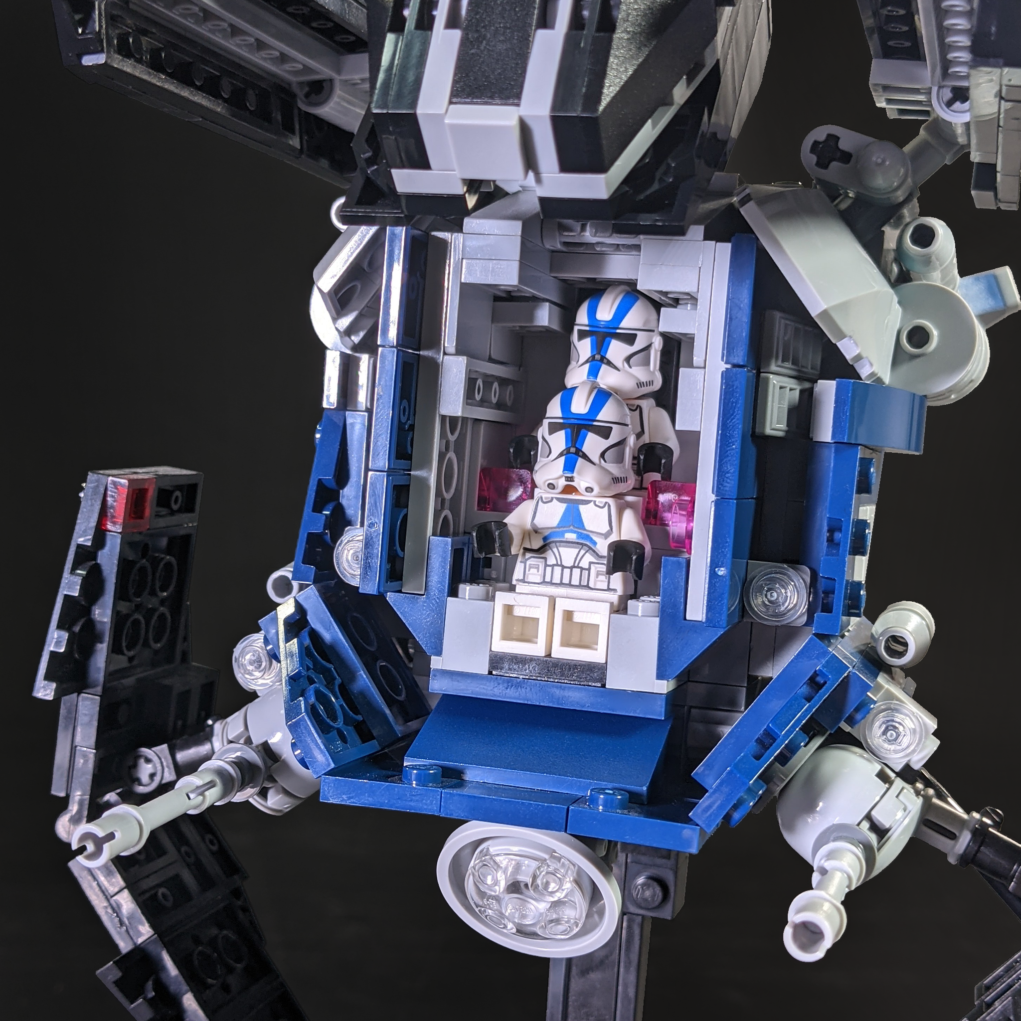 Coruscant Police Gunship & Imperial Patrol Transport - Minifig Scale ...