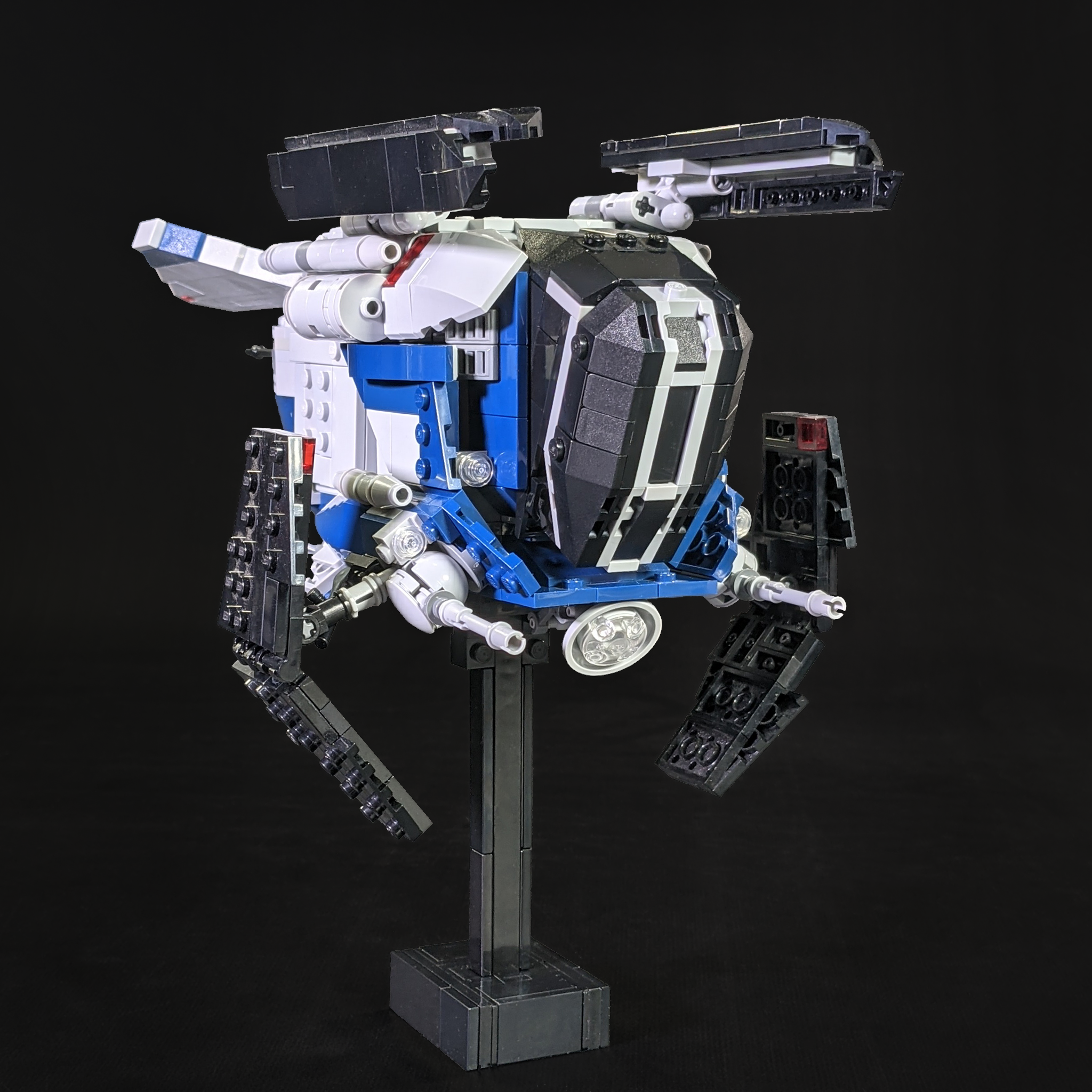 Coruscant Police Gunship & Imperial Patrol Transport - Minifig Scale ...
