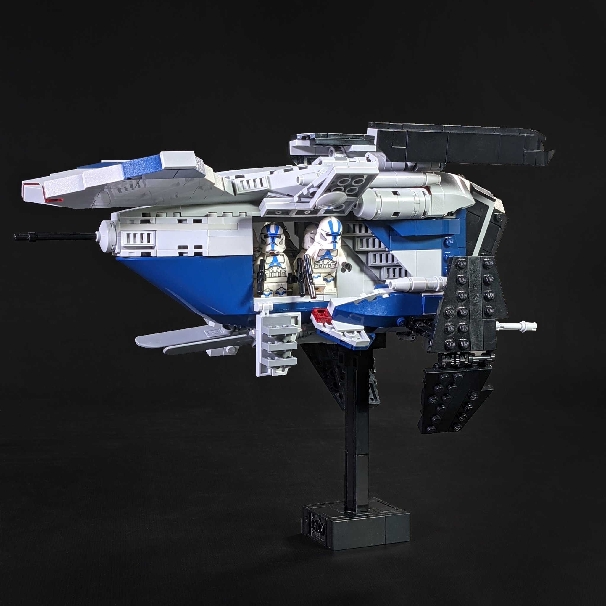 Coruscant Police Gunship & Imperial Patrol Transport - Minifig Scale ...