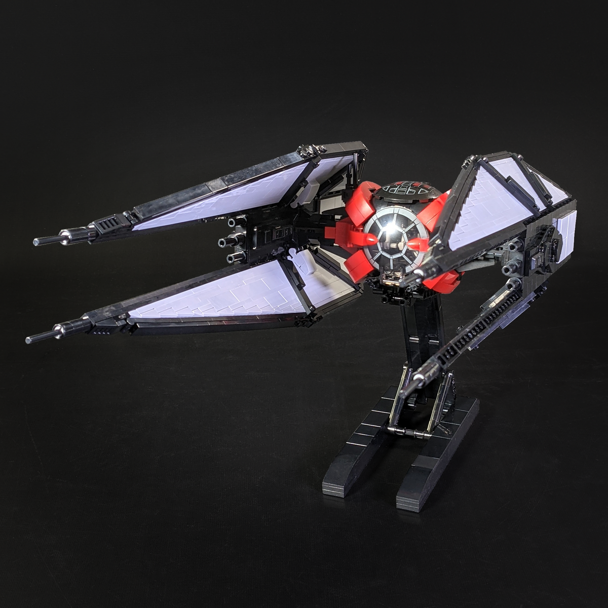 First Order TIE Whisper - Minifig Scale — BrickVault