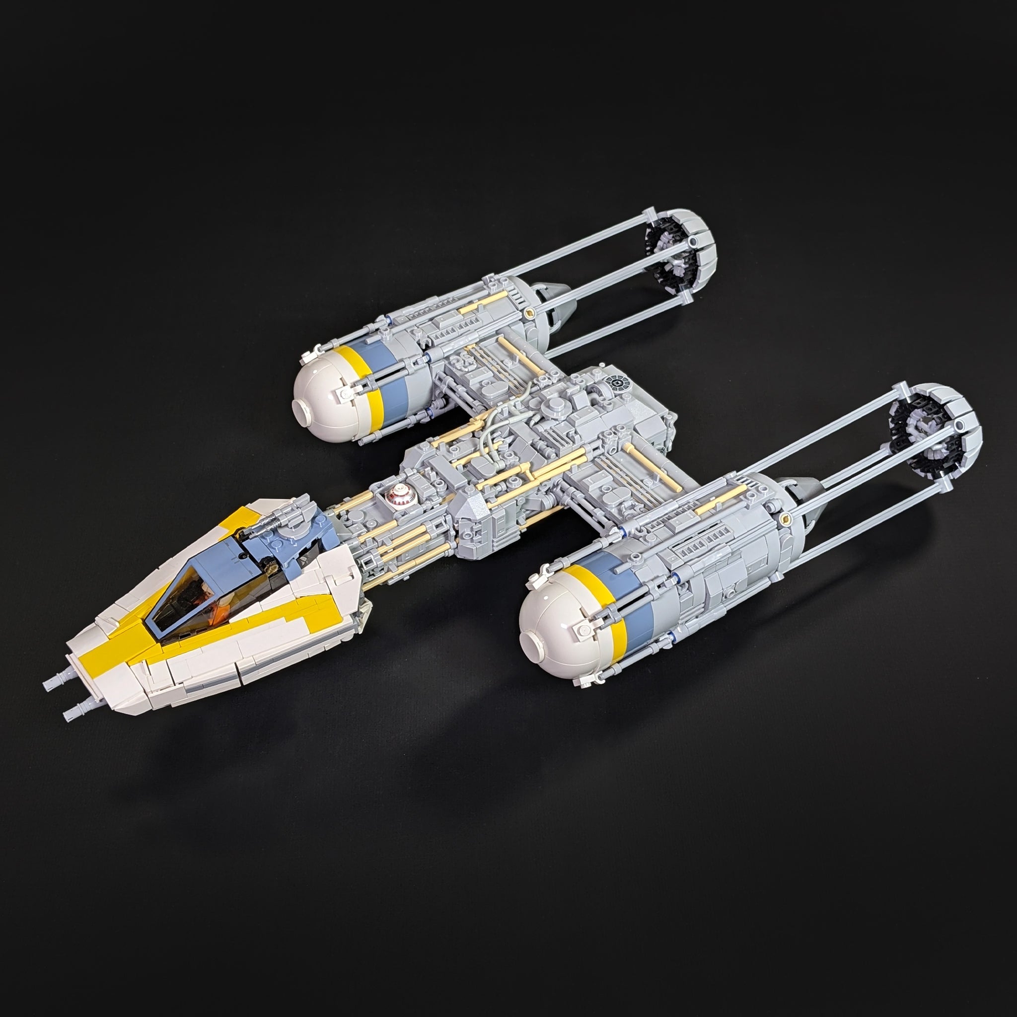 Y-wing Starfighter - Minifig Scale — BrickVault