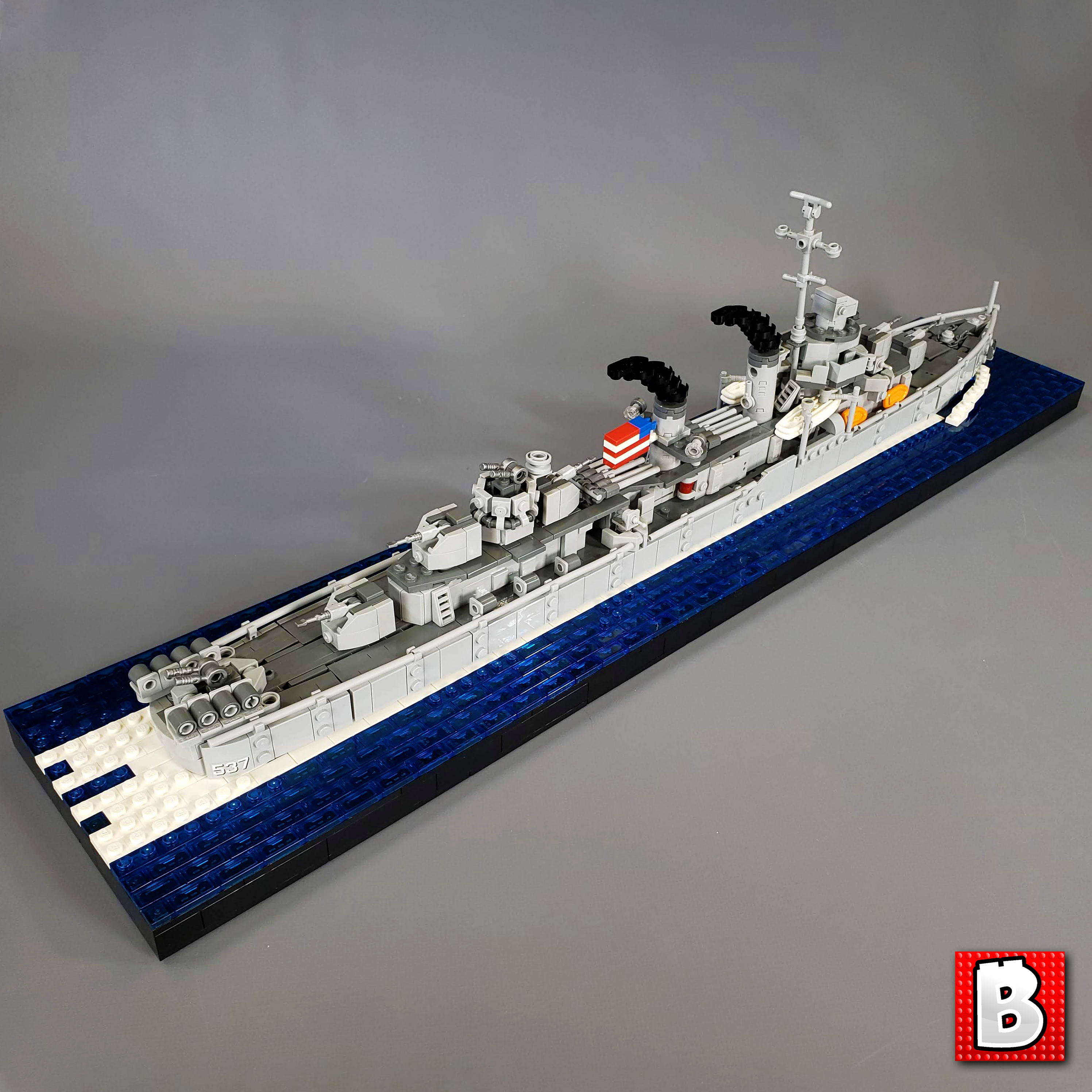 Fletcher-class Destroyer — BrickVault