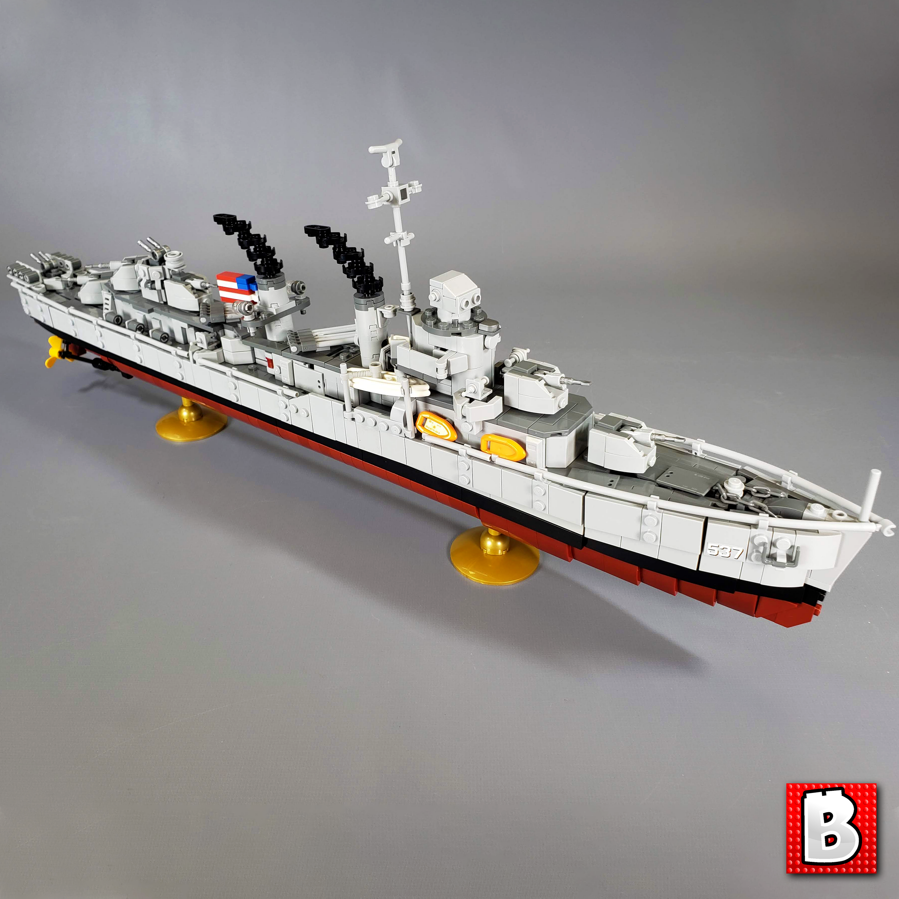 Fletcher-class Destroyer — BrickVault