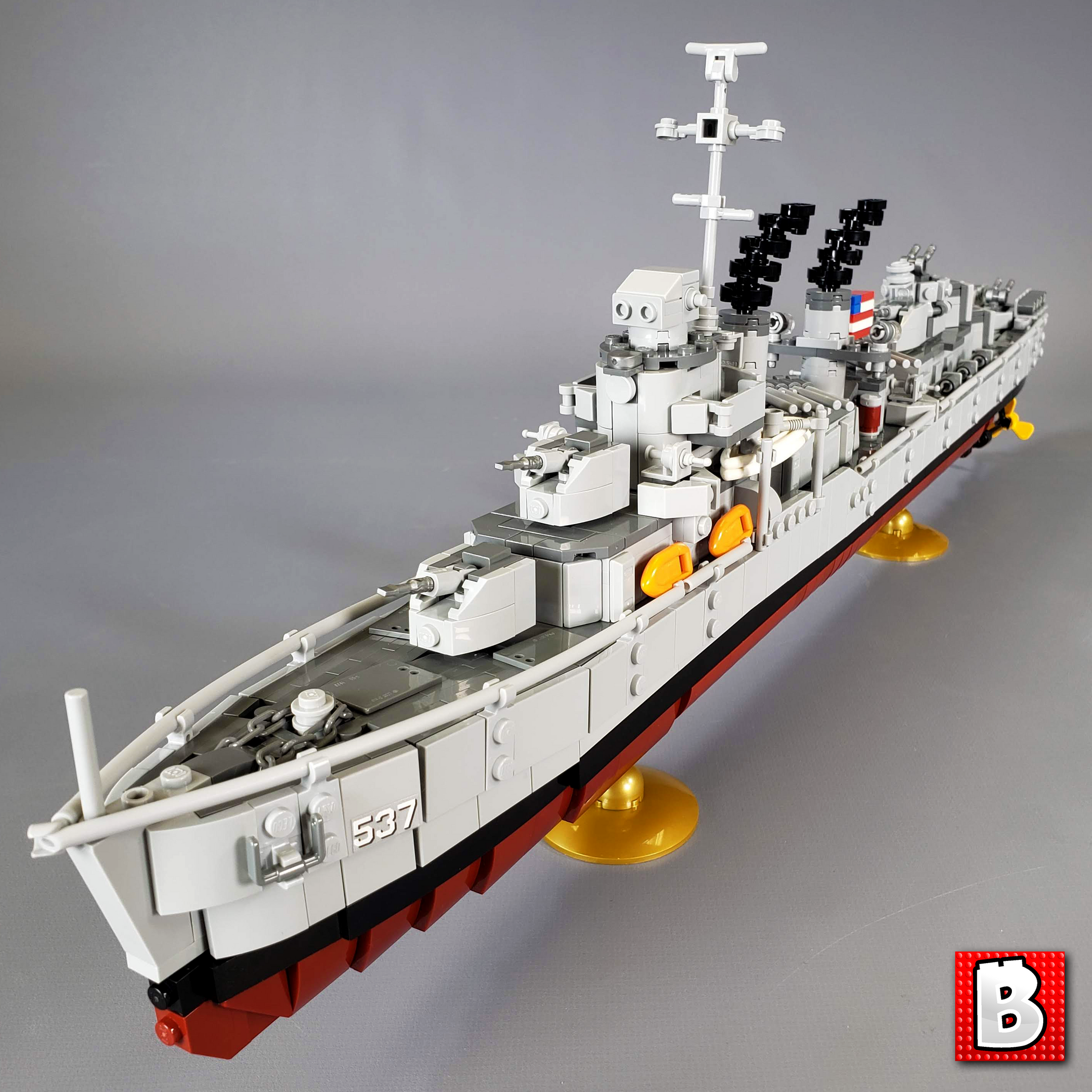 Fletcher-class Destroyer — BrickVault