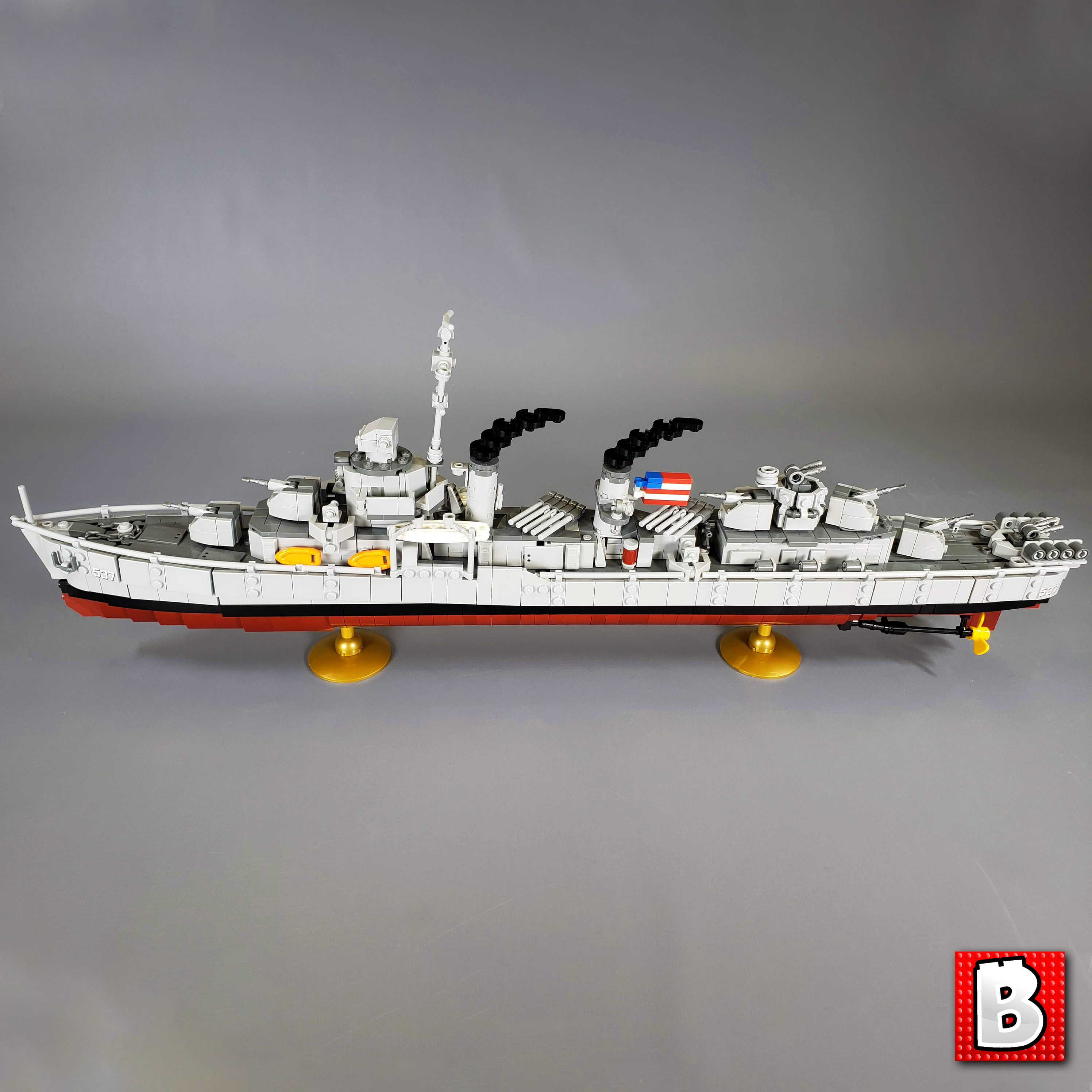 Fletcher-class Destroyer — BrickVault