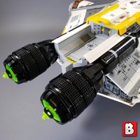 Ghost Corellian Transport UCCS - Minifig Scale — BrickVault