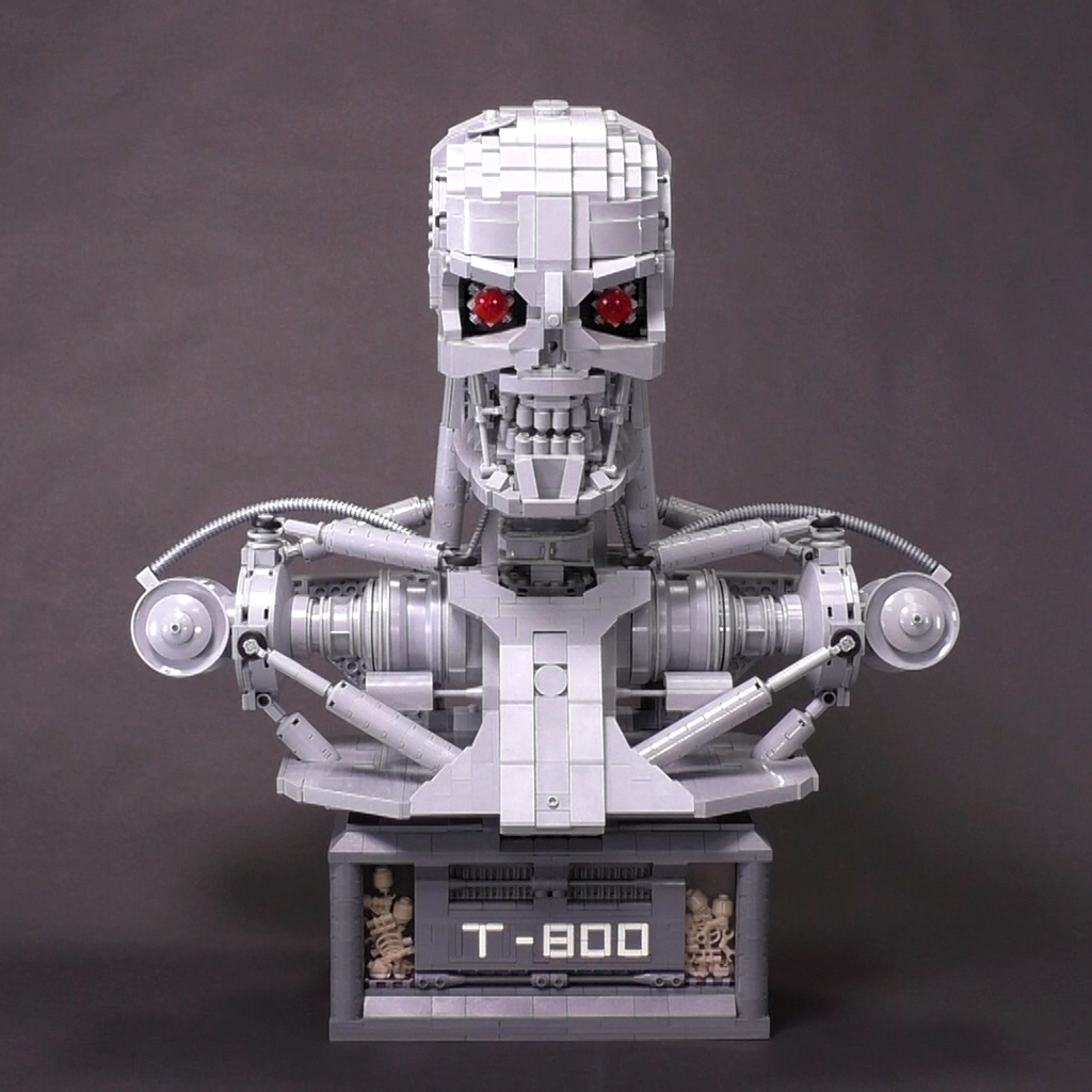 T-800 Terminator Bust — BrickVault